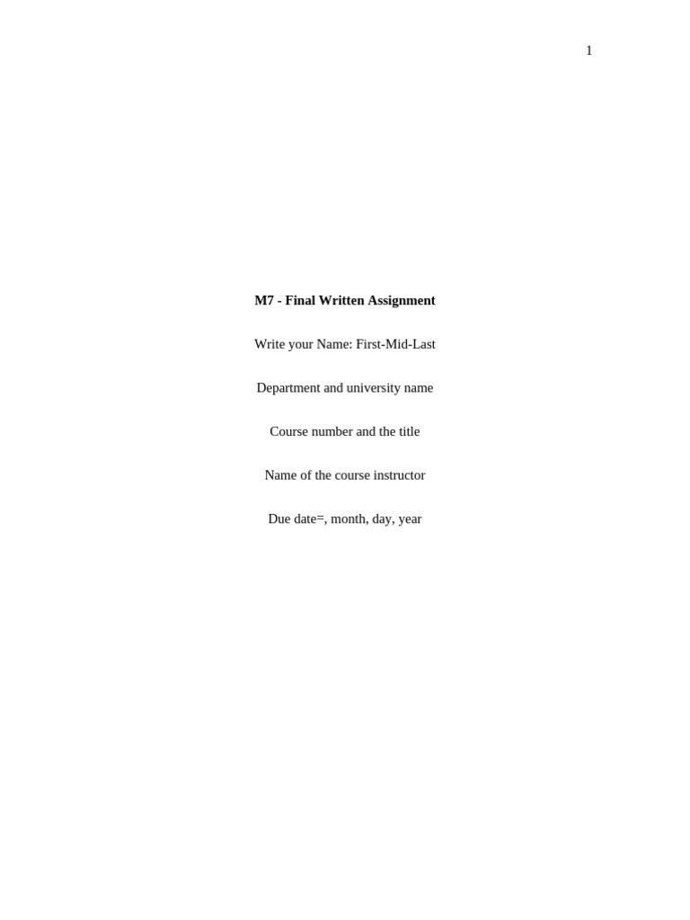 28275455392084304-M7 - Final Written Assignment | PDF | Restorative Justice | Crime & Violence