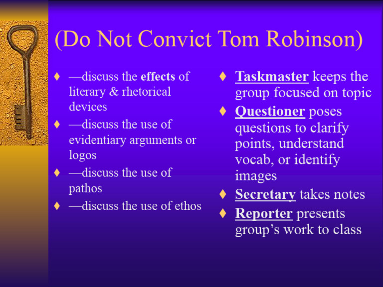 Atticus Finch Closing Argument Group Assignment | PDF