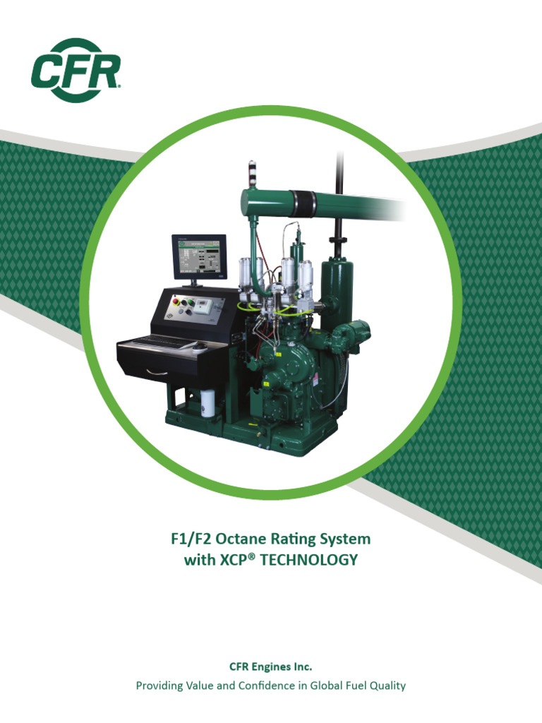 CFR F1 F2 Brochure 8-1-24 | PDF | Carburetor | Engines