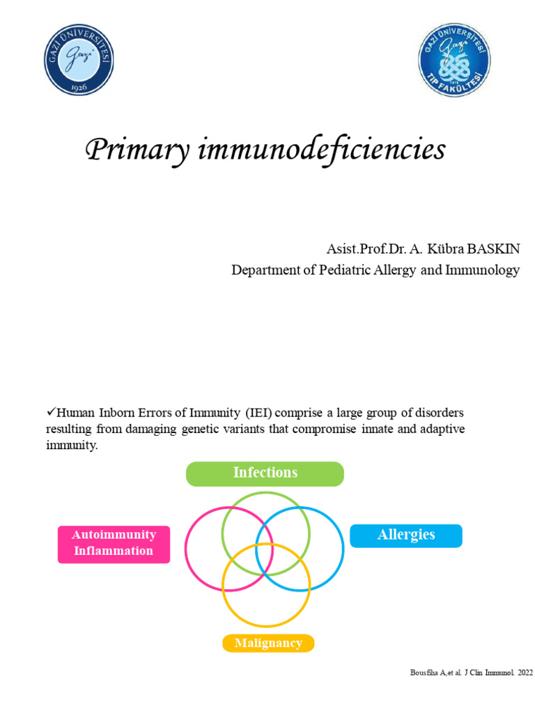 3-Primary Immunodeficiencies | PDF | Immunodeficiency | Human Diseases ...