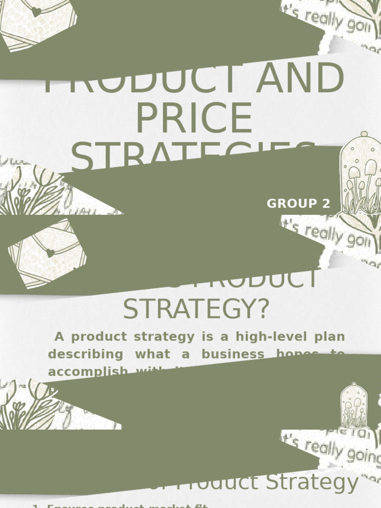 Group 2 Product - Strategy | PDF | Pricing | Prices