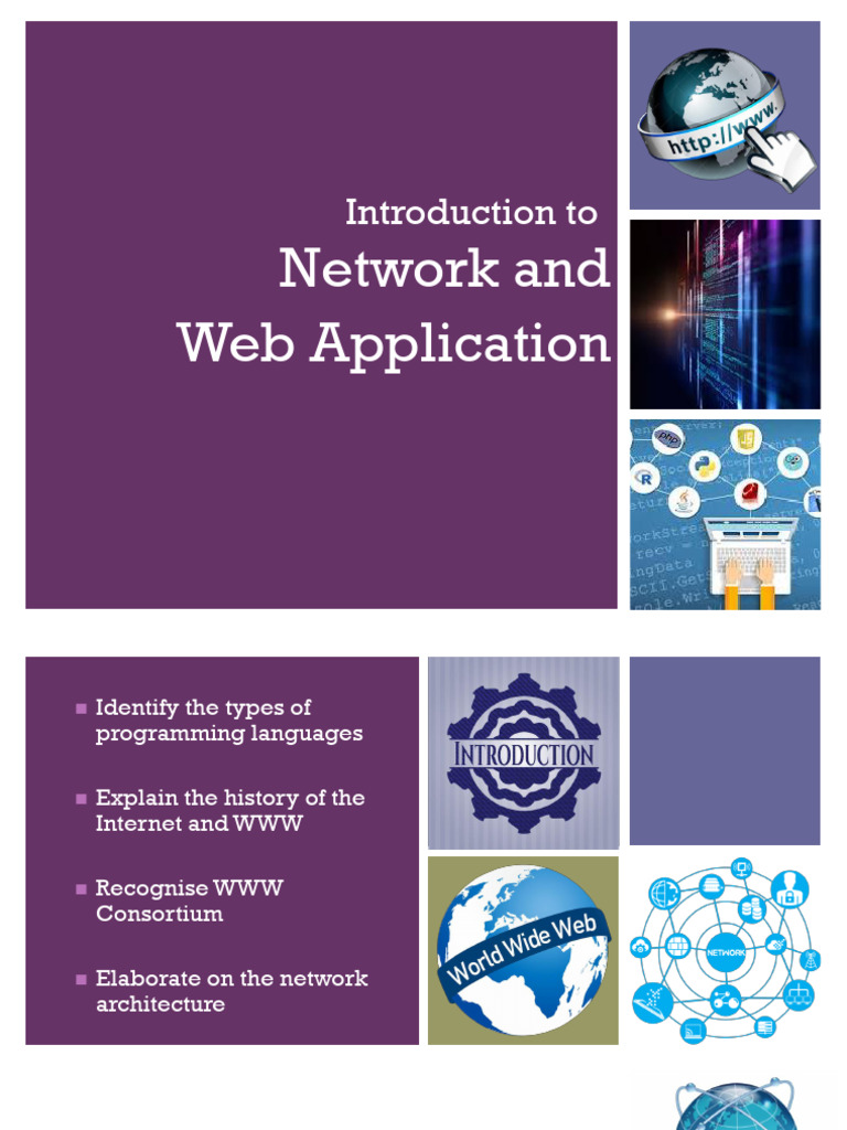 01 Introduction To Network and Web App | PDF | Internet Protocols | World Wide Web