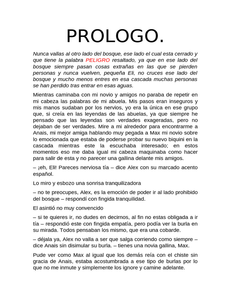 PROLOGO | PDF