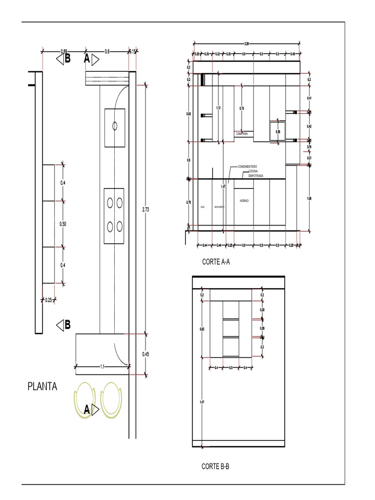 Plano S Cocina | PDF