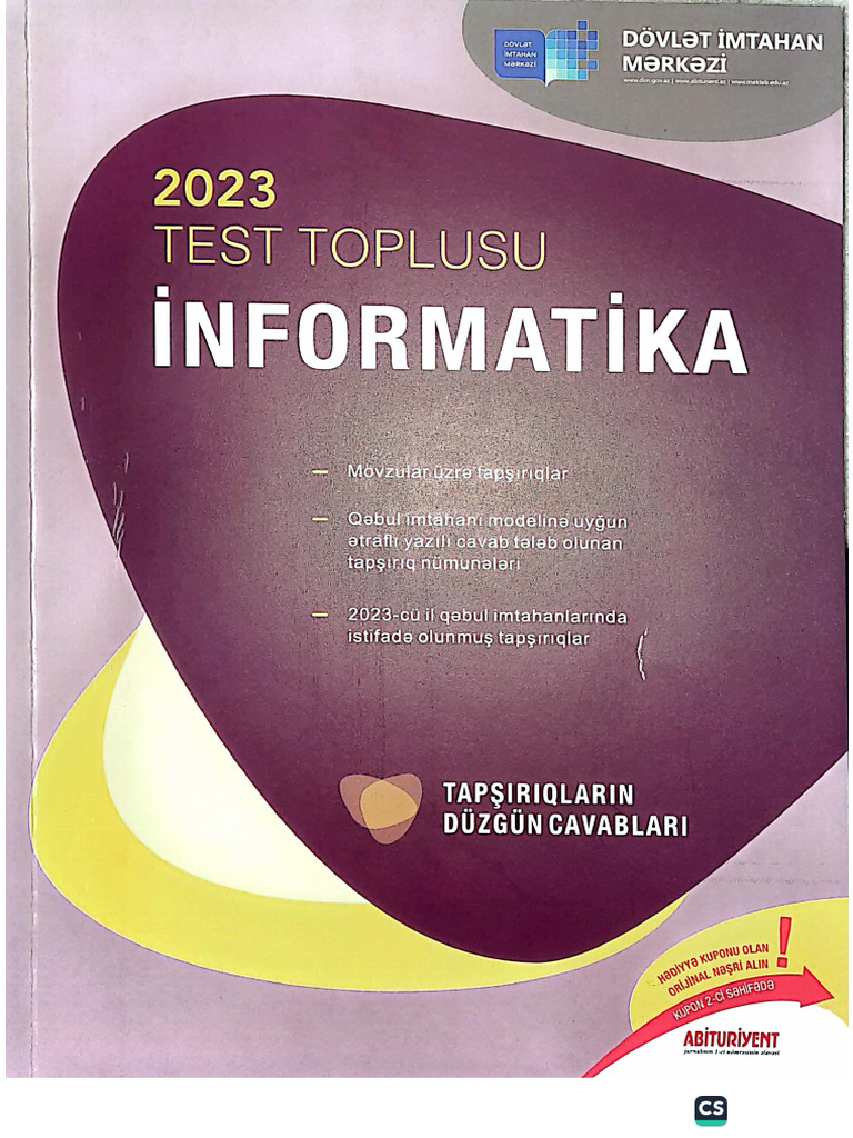 İnformatika DİM Toplu | PDF