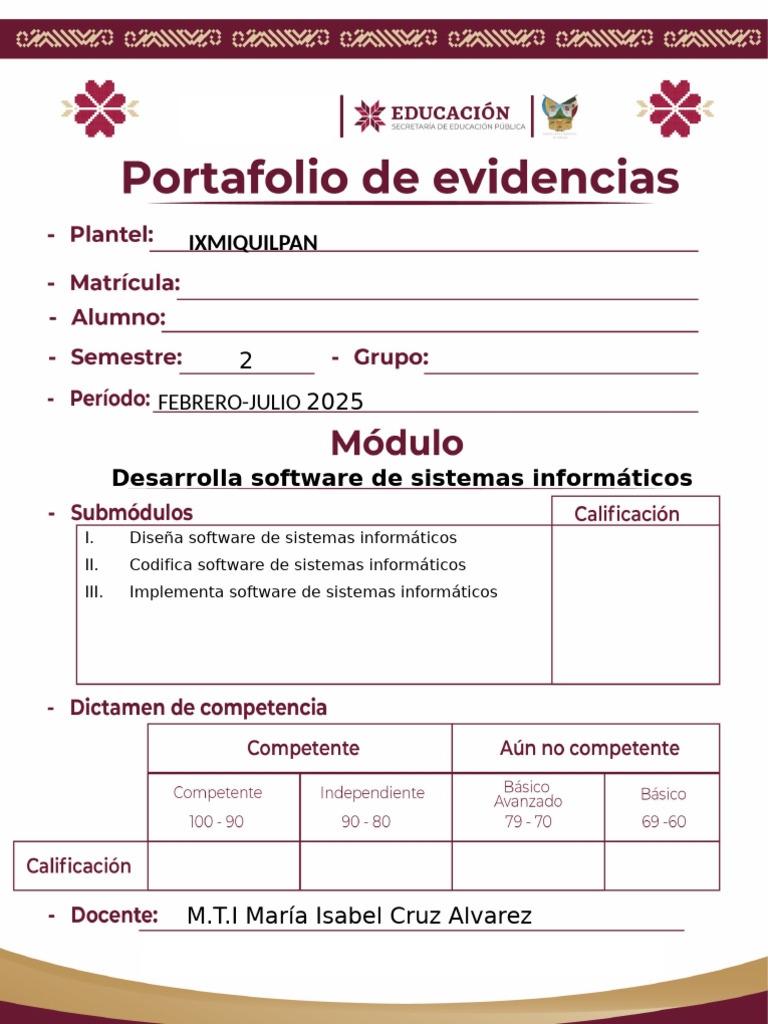 PORTADA Programación | PDF