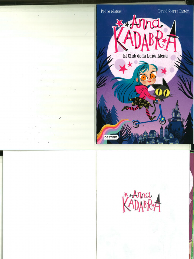 Libro Anna Kadabra, El Club de La Luna Llena | PDF