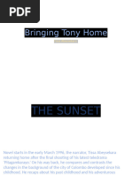 Bringing Tony Home: A Nostalgic Tale | PDF