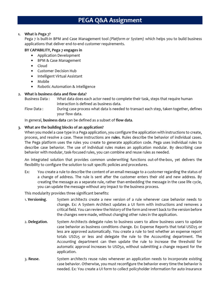 Pega Interview Preparation Pdf Class Computer Programming Inheritance Object Oriented