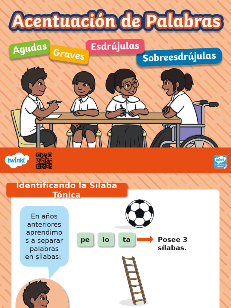 Acentuación de Palabras | PDF | Lingüística | Voz humana