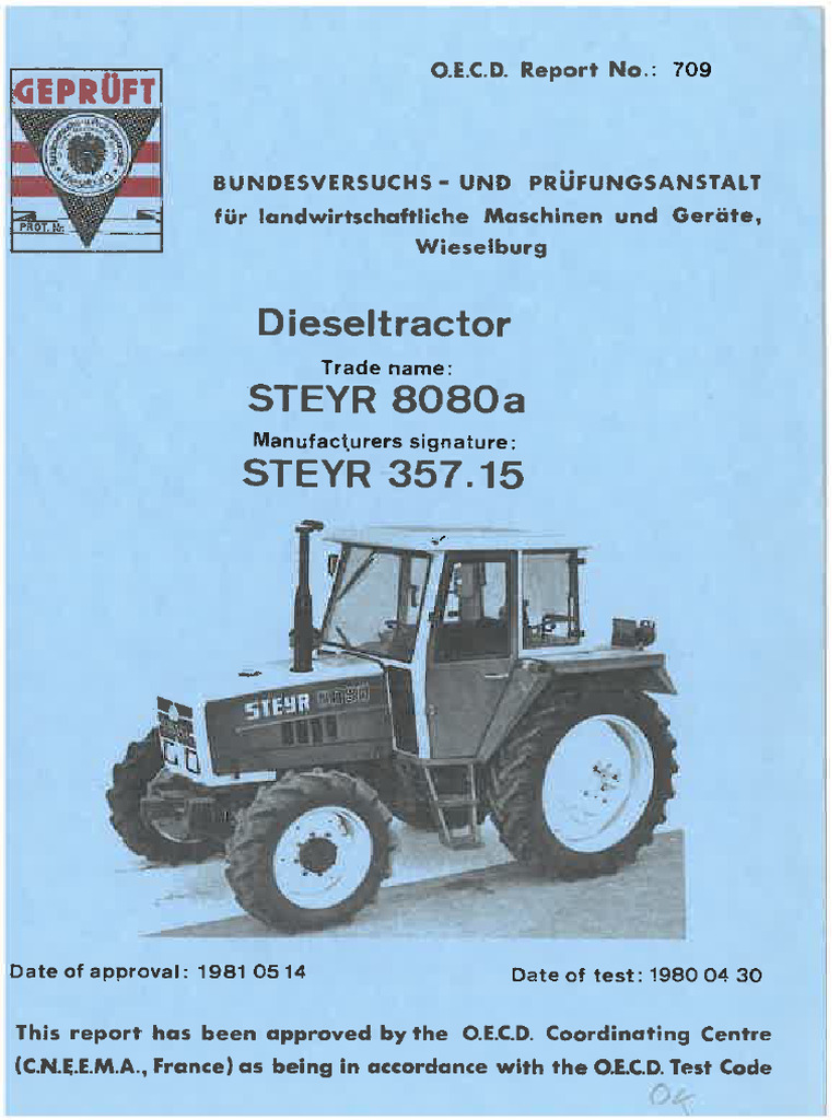 STEYR-357-15 8080a Nr709 1981-Engl | PDF