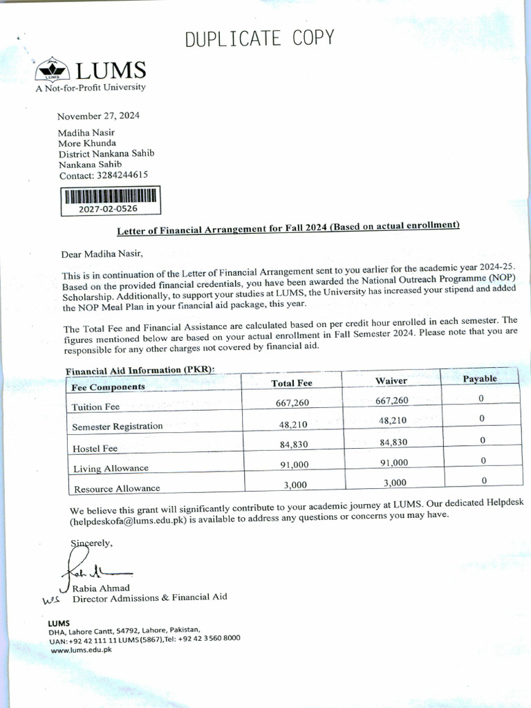 Fa Letter | PDF