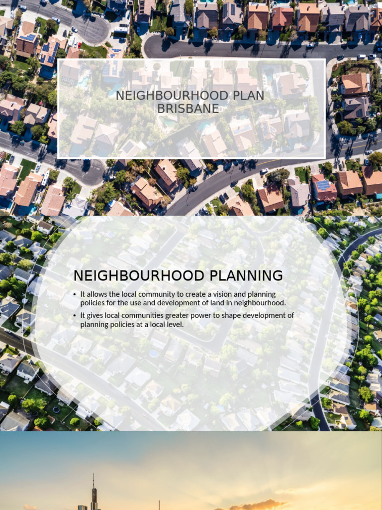 Brisbane Neighbourhood Planning Overview | PDF | Brisbane