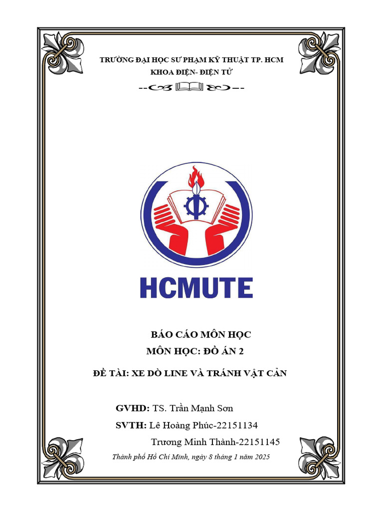 Báo Cáo Xe Dò Line | PDF