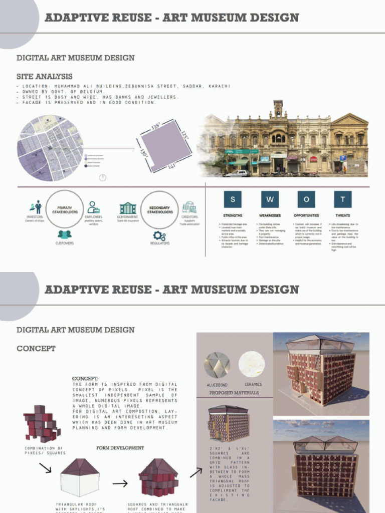 Adaptive Reuse - Art Museum Design_compressed | PDF