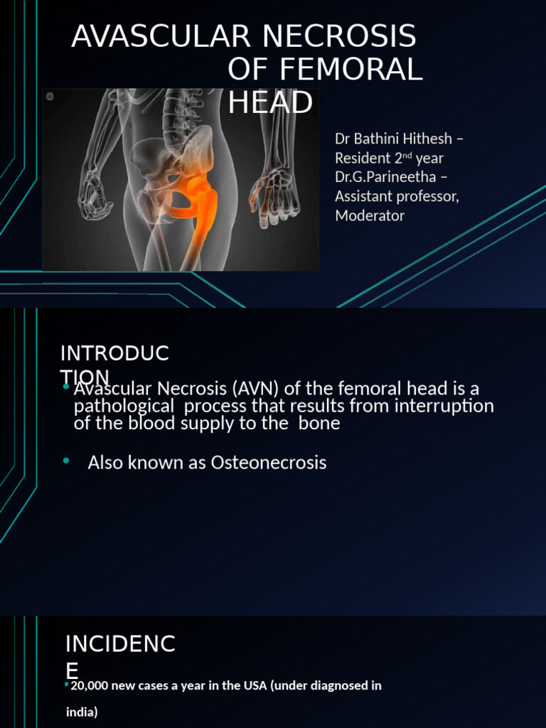 AVN Hip Final Part - 1 | PDF | Bone | Magnetic Resonance Imaging