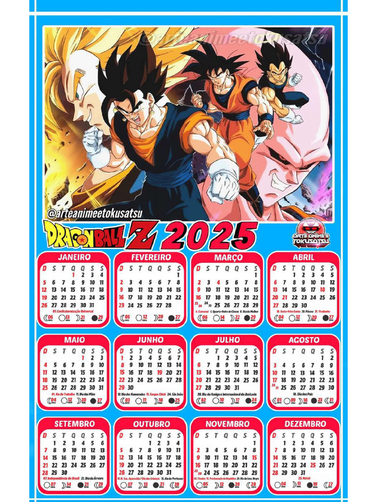 Calendário Dragon | PDF