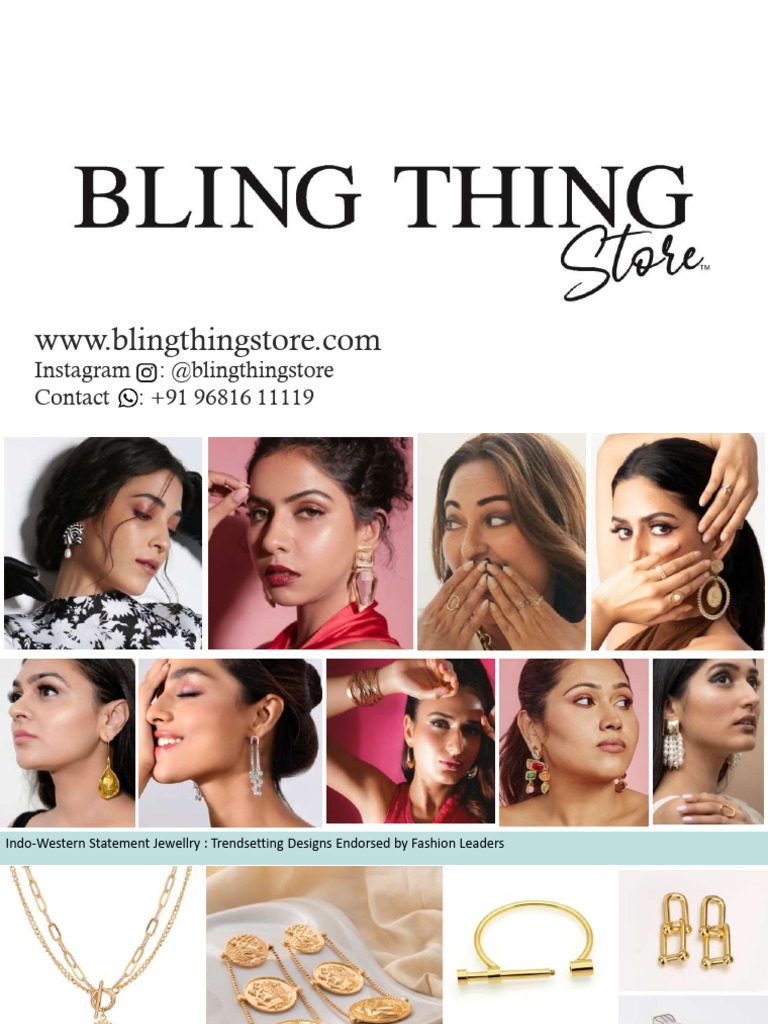 Bling Thing Store for Kala Ghoda | PDF