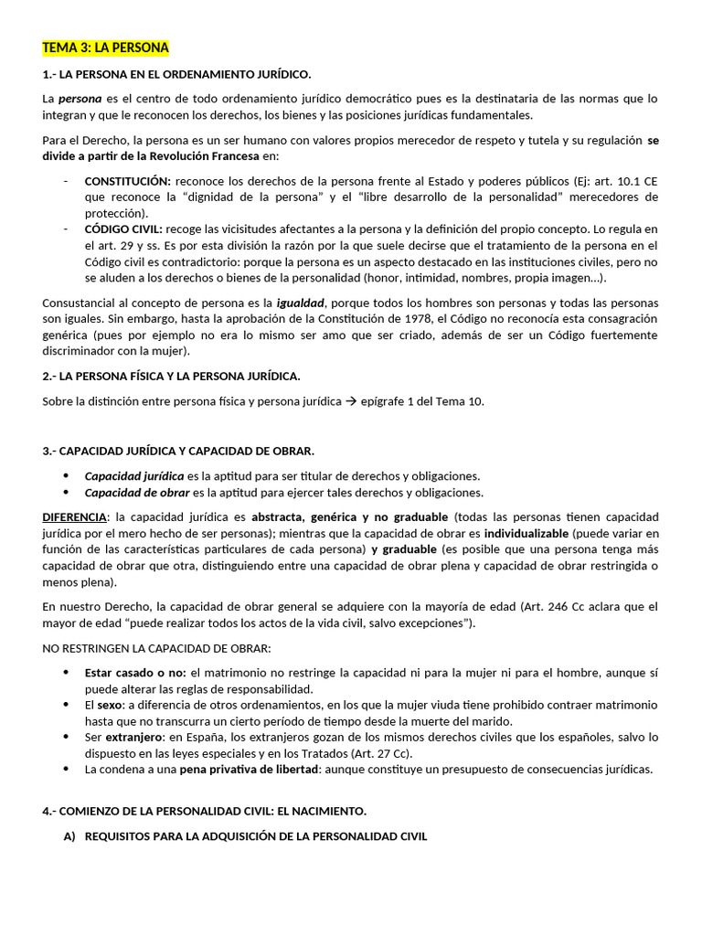 TEMA 3 (2) (1) | PDF | Donación | Muerte