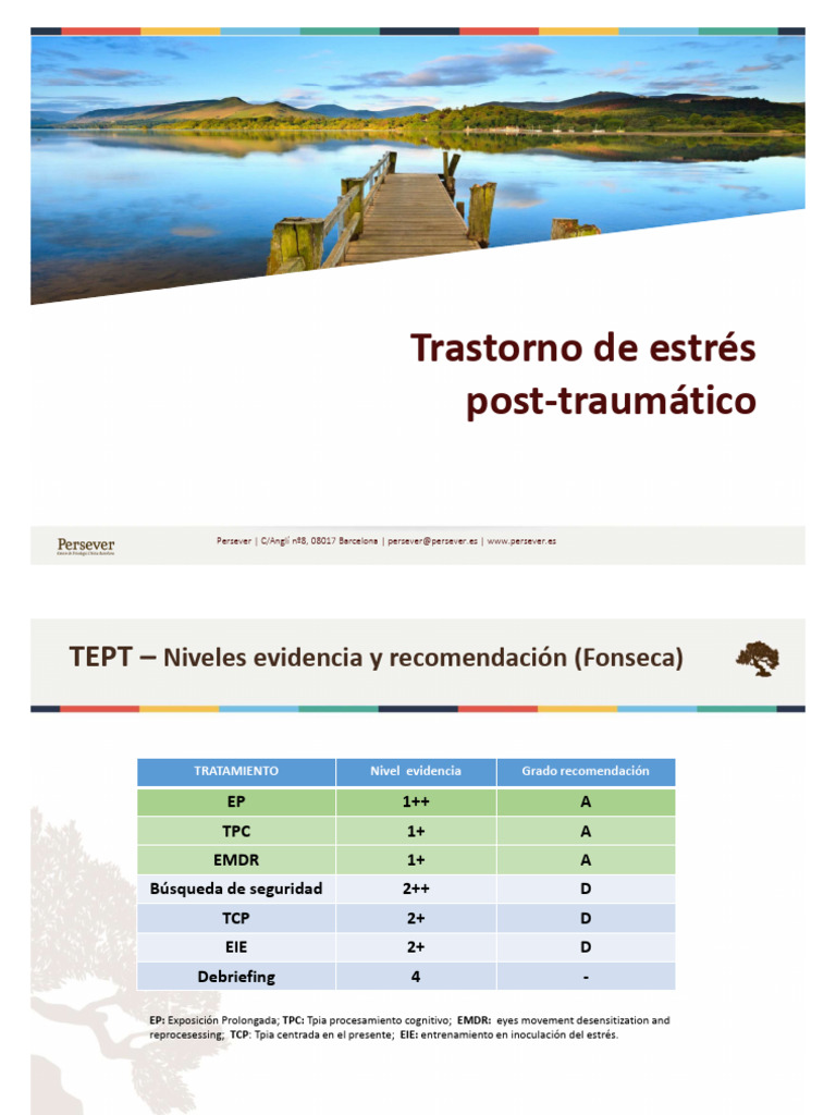 Libros Recomendados para TEPT | PDF | Desensibilización y reprocesamiento por movimientos ...