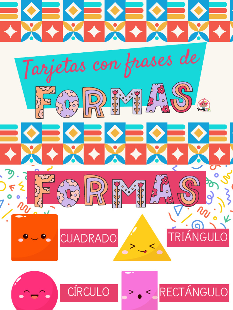 TARJETAS-DE-FRASES-CON-FORMAS | PDF