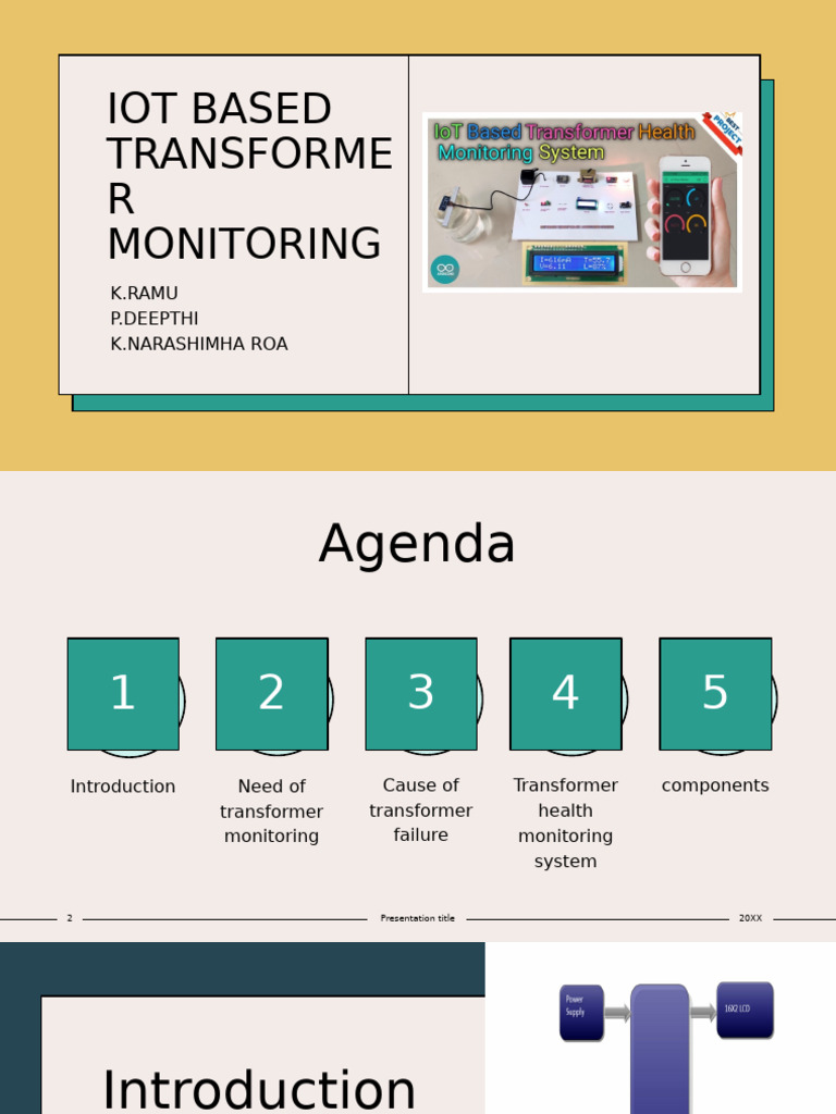 Iot Based Transformer Monitoring | PDF | Transformer | Internet Of Things