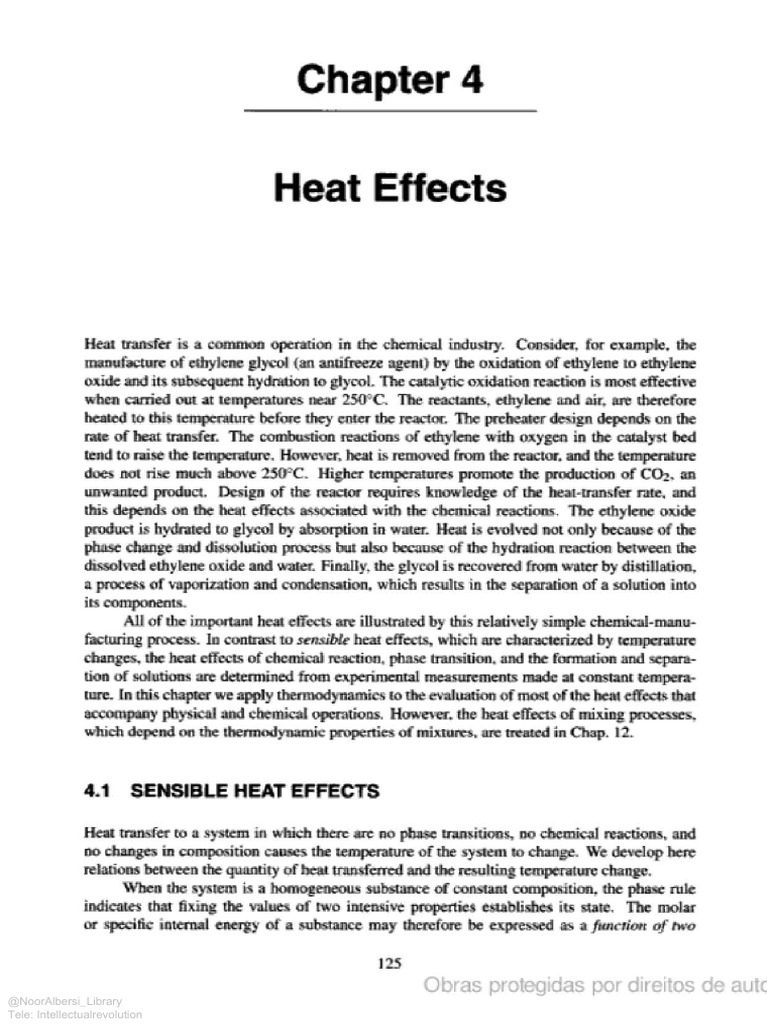Heat Effects | PDF