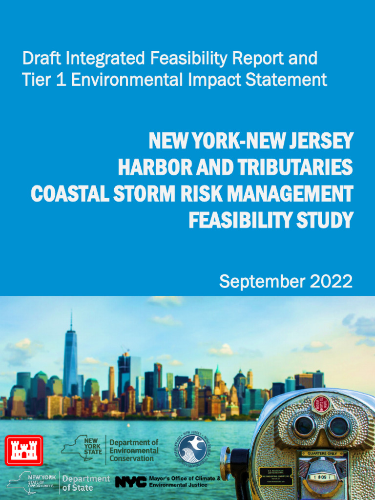 NYNJHATS Draft Integrated Feasibility Report Tier 1 EIS | PDF ...