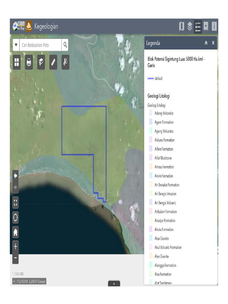 Peta Geologi | PDF