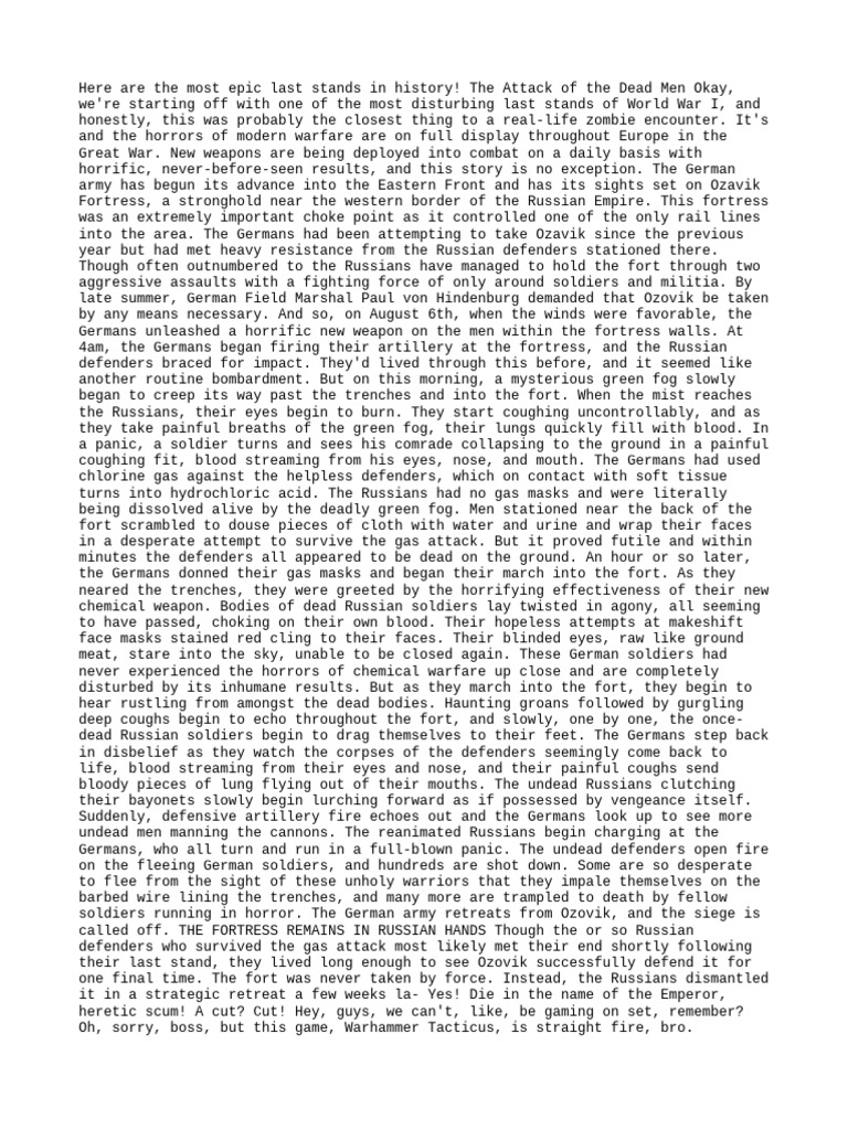 The Greatest Last Stands in History | PDF | Fortification | Military