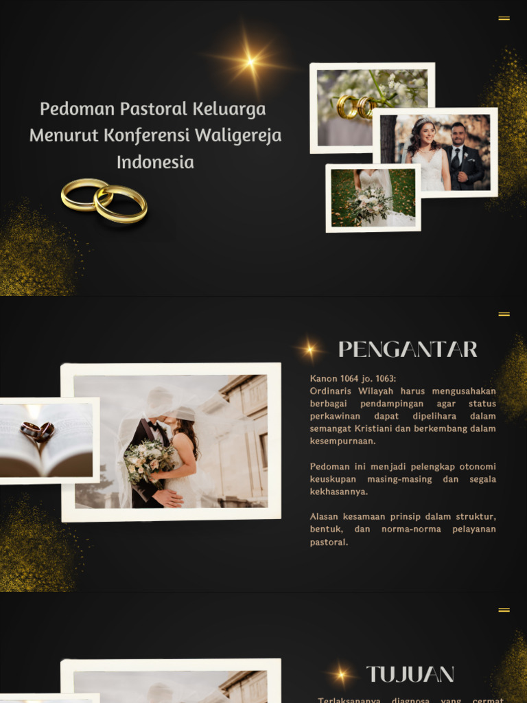 Pedoman Pastoral Keluarga Menurut KWI | PDF