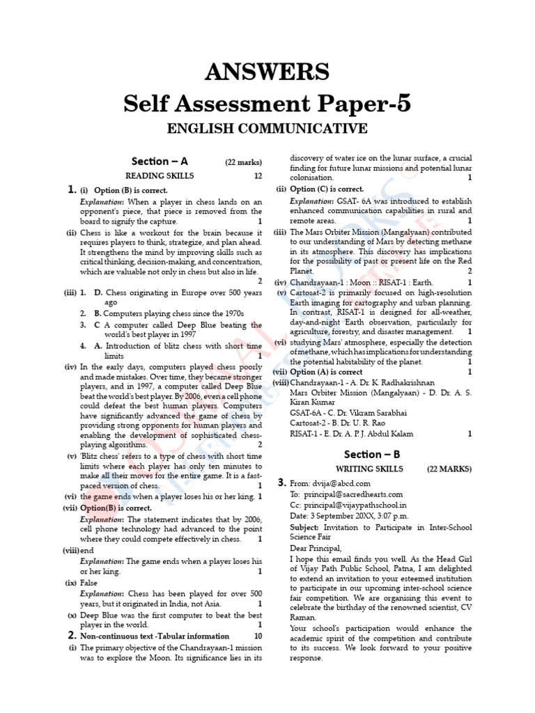 Https - App - Oswaalbooks.com - Download - Sample-Qp - Subsolution - 263sap 5 | PDF | Moon | Mars
