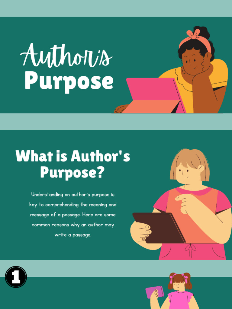 Author's Purpose | PDF