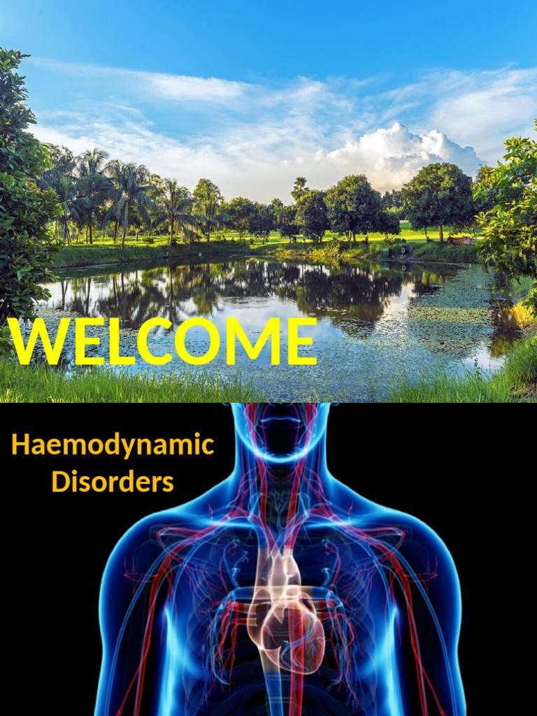 Item 7-Haemodynamic Disorder-1 | PDF | Edema | Shock (Circulatory)