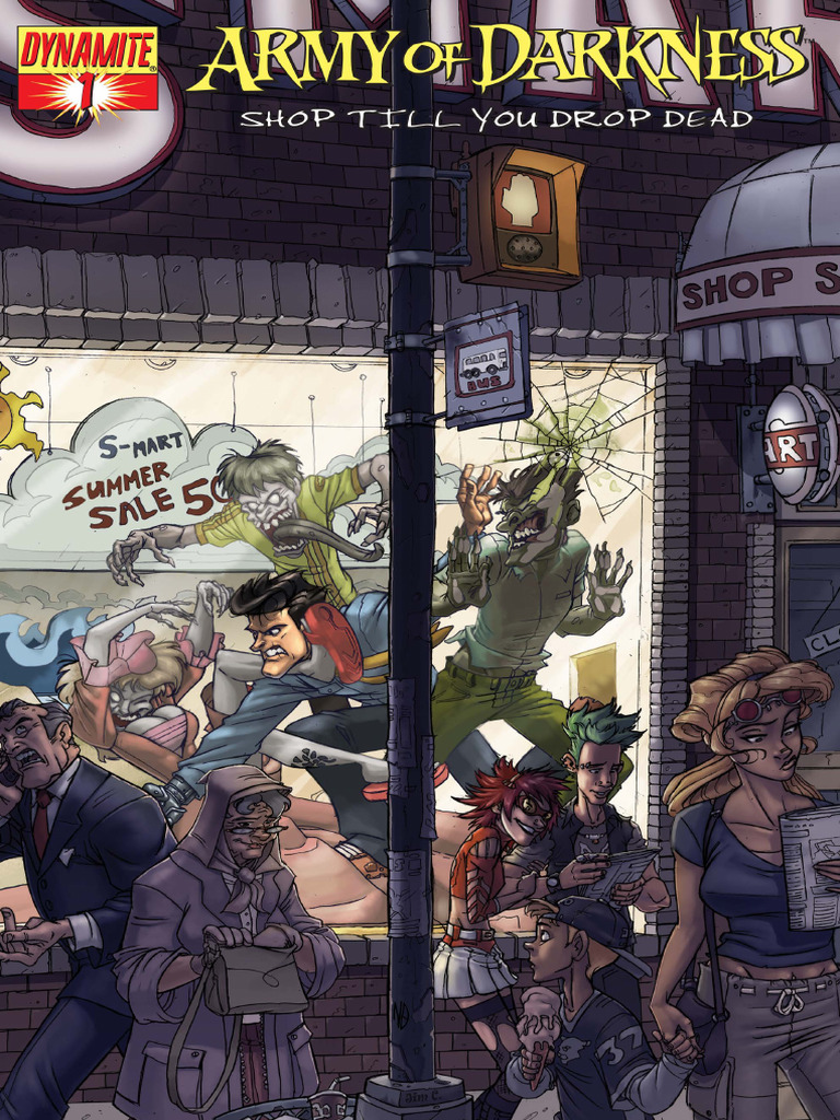 Armyofdarkness Shoptillyoudrop Issue1 | PDF | North American Comics | Magazine Publishing ...