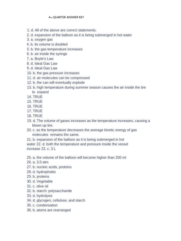 4Q Science 10 Ak | PDF