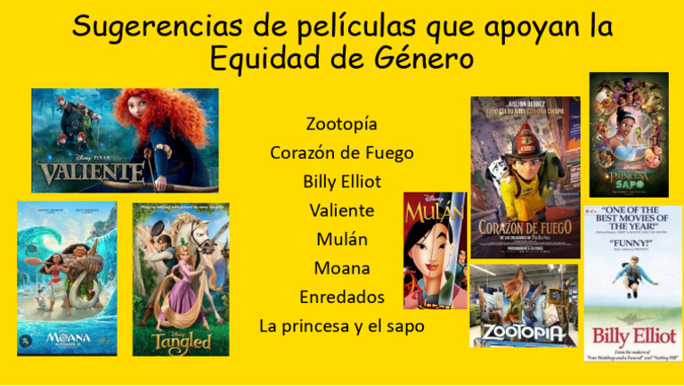 Películas que Promueven la Equidad de Género | PDF