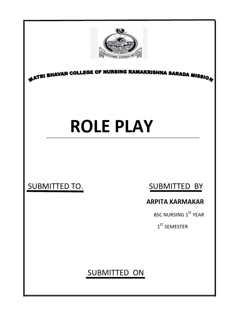 Role Play | PDF