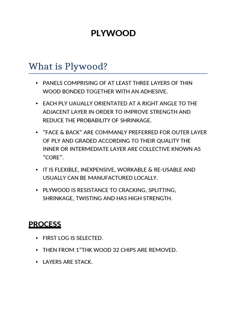 Plywood | PDF | Plywood | Building Engineering
