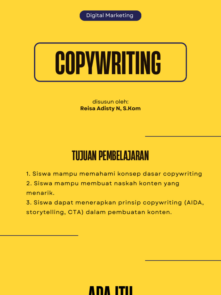 Copywriting | PDF