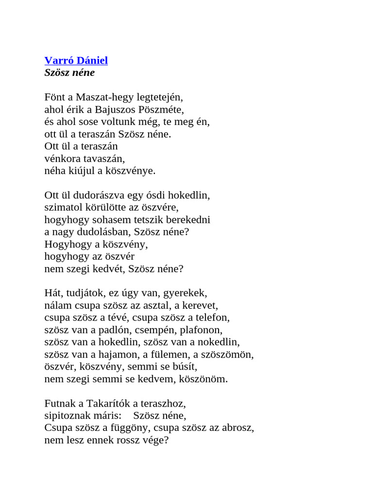 Varró Dániel | PDF