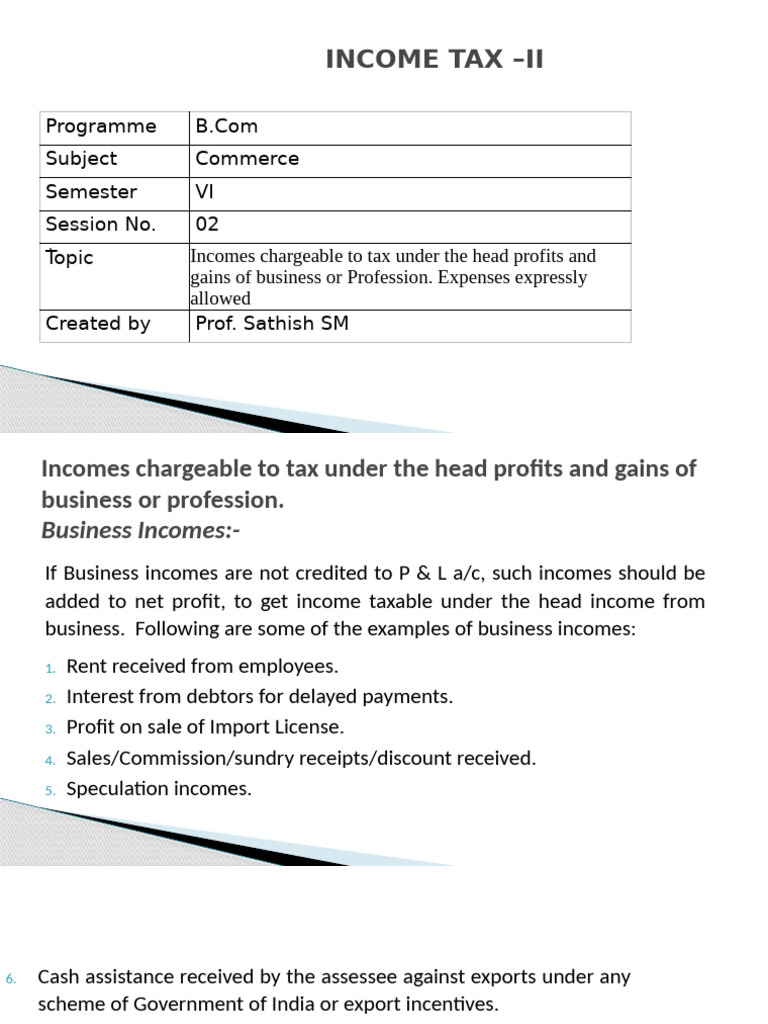 PPT2 Chap 1 IT2 | PDF | Expense | Taxes