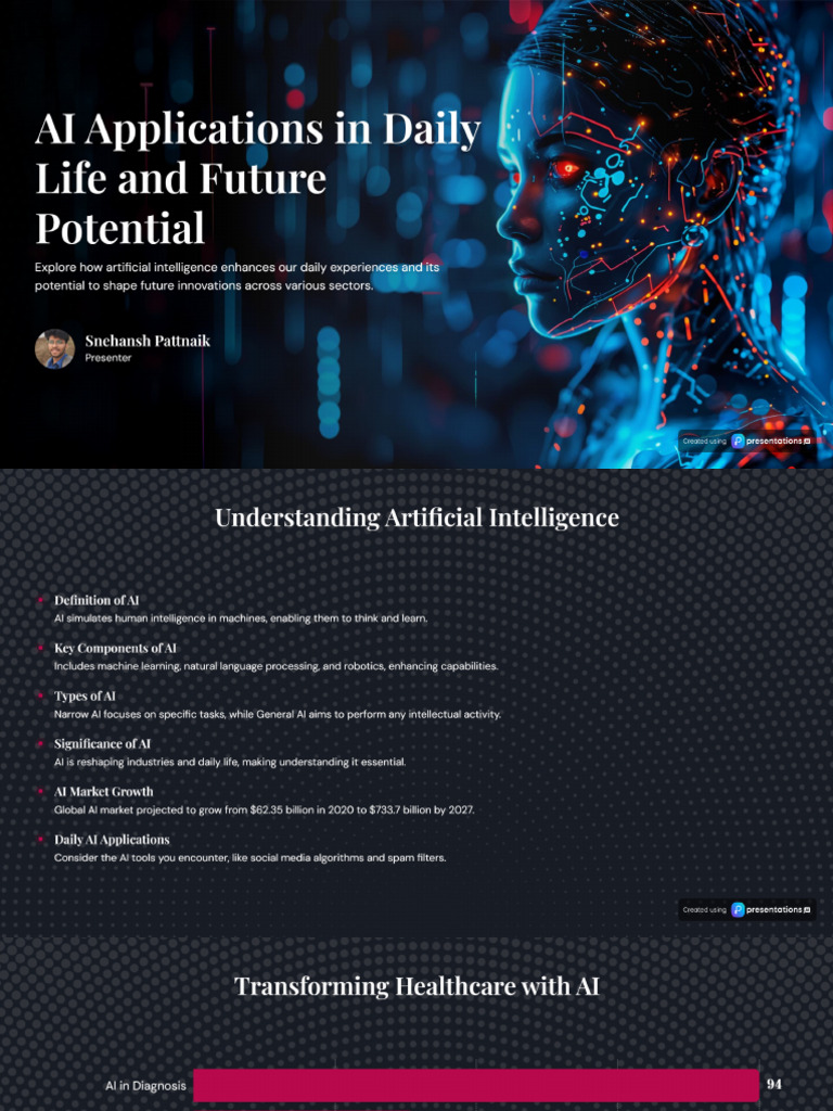 AI Applications in Daily Life and Future Potential | PDF