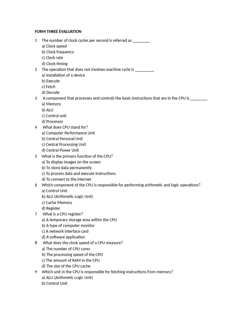 Form3 Evaluation | PDF