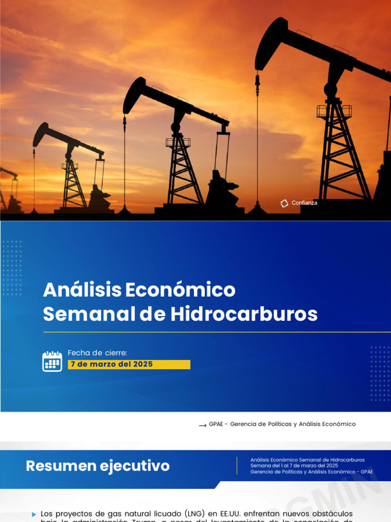 AES Hidrocarburos OSINERGMIN 7 Marzo 2025 | PDF | OPEP | Petróleo