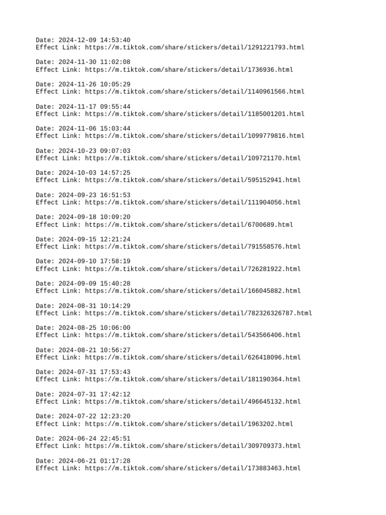 Favorite Effects | PDF