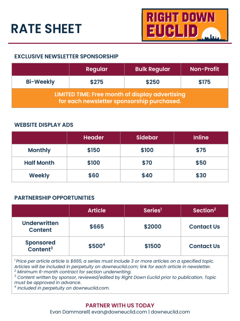 RDE - Rate Sheet | PDF
