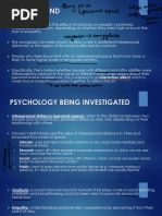 Perry Et Al Personal Space Summary | PDF | Empathy | Experiment