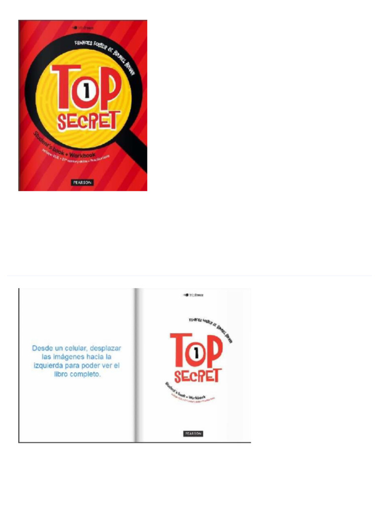 Top Secret 1 Student39s Book and Workbook | PDF