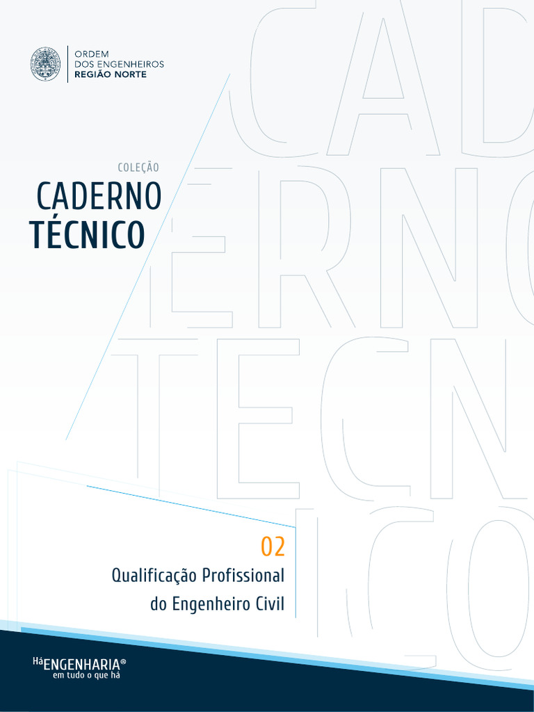 Caderno Tecnico 2 Atualizado | PDF | Engenheiro | Engenharia Civil